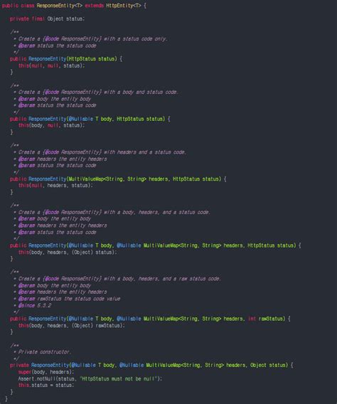 Spring Responseentity