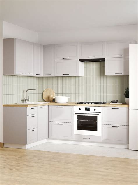 Кухонный гарнитур Сектор 2 4х1 4 м мебель для дома и кухни Белый Нео купить C доставкой на