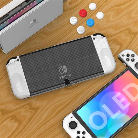Heystop Switch Oled Case For Nintendo Switch Oled Model Dockable Cover