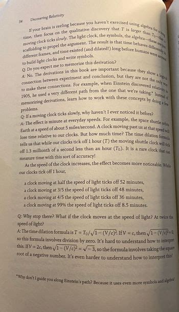 Answered Time Dilation Examples Verify The Results For The Four Time Dilation Examples