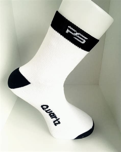 Blackwhite Quartz Socks Size 5 12 Peninsula Sports