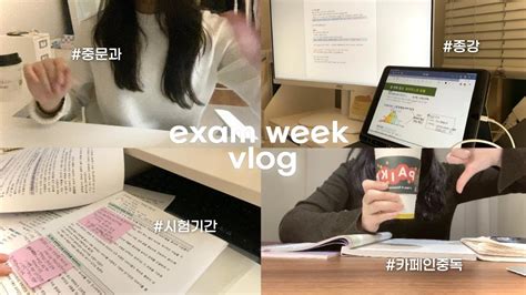 중문과의 4전공시험기간 브이로그📚 나 22학번인데 벌써 24학번 들어온다고 새해 첫 브이로그 기말고사 휴학 전 Youtube