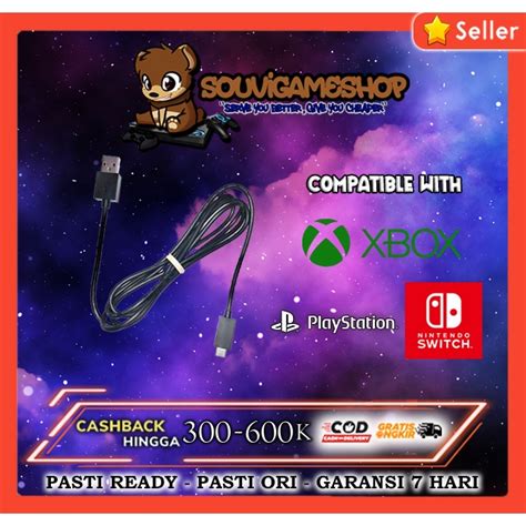 Jual Ps Xbox Series Usb C Cable Kabel Cas Charger Charging Stik Stick Shopee Indonesia