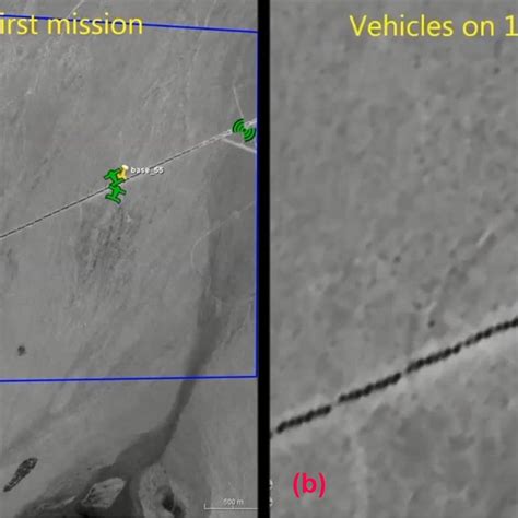 Typical Tracking Task Involving Multiple Uavs In A Swarm A Target