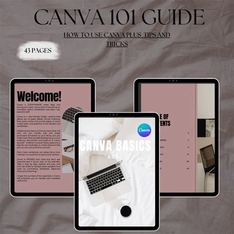 Canva Crash Course Canva 101 Canva Guide Etsy