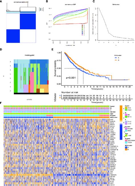 Identification Of Necroptosis Subtypes In Nsclc A Consensus