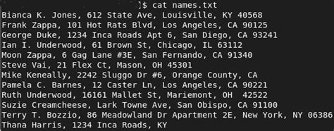 Solved These Questions Pertain To The Names Txt File A Chegg