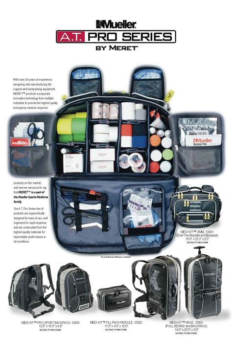 Muellers New Athletic Trainer Bags