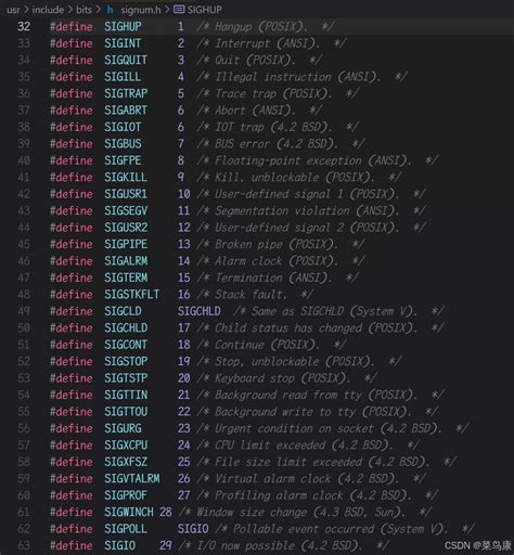 Linux系统编程——信号编程中的信号 Csdn博客 Linux系统编程——信号编程中的信号 Csdn博客