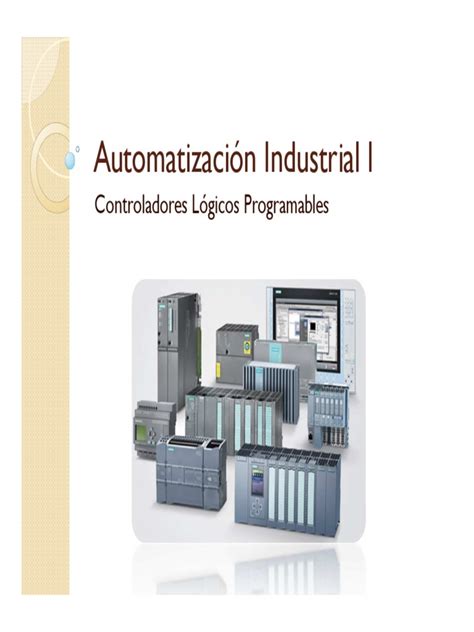 Ntroladores Lógicos Programables Pdf Controlador Lógico Programable Lenguaje De