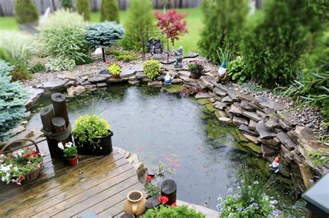 Backyard Ponds With Bridges Pics From Home Gardens