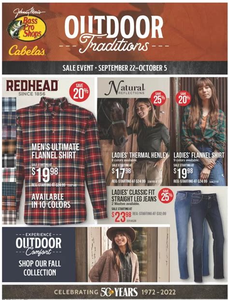 Bass Pro Shops Outdoor Traditions Apparel Sale Sep 22 Oct 05 2022