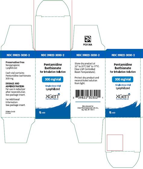 Pentamidine Inhalation Package Insert Prescribing Info