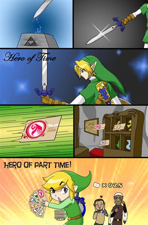 Heros By Humanoid Magpie On Deviantart Legend Of Zelda Memes Zelda