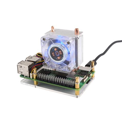 Ice Tower Cpu Cooling Fan For Raspberry Pi 5 Raspberry Pi 5 Cooler U