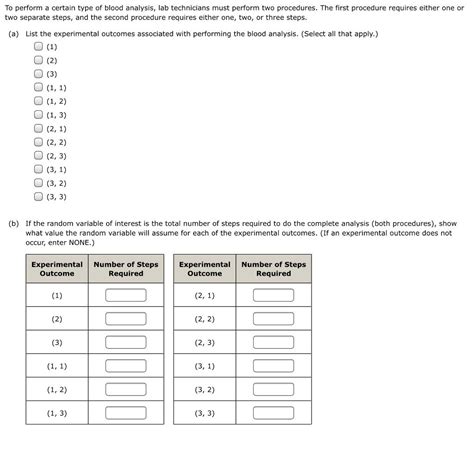 Solved To Perform A Certain Type Of Blood Analysis Lab Chegg