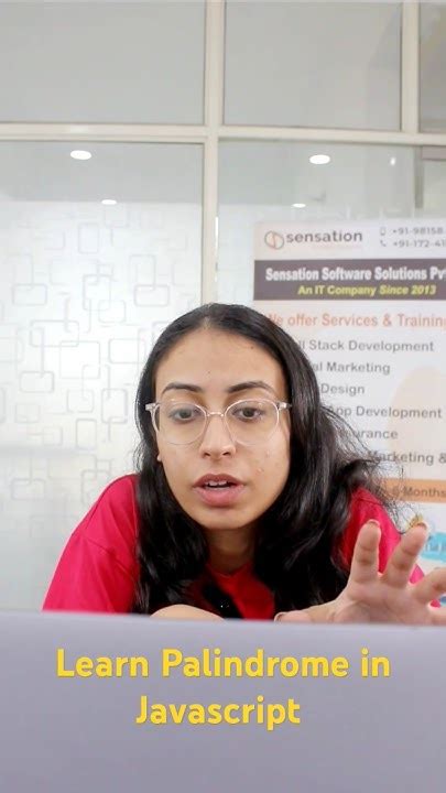 How To Check If A String Is A Palindrome In Javascript Part 6 Codinginterview Techtips