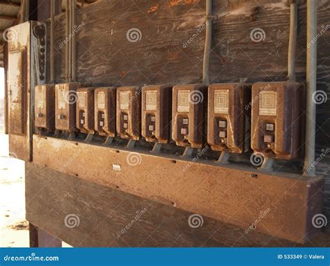 Oude Fabriek Stock Afbeelding Image Of Ondernemingen Verlaten 533349