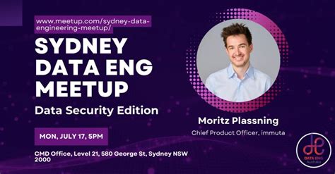 Dataengbytes On Linkedin Sydney Data Eng Meetup Data Security Edition Mon 17 July 2023 5 00 Pm…