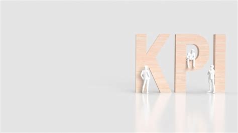 Premium Photo Kpi Which Stands For Key Performance Indicator Is A