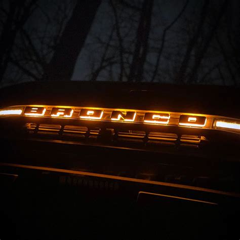 Universal Illuminated Led Letter Badges Amber Led Oracle Lighting