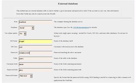 Moodle In English CMS Integrations Moodle Drupal Integration Successfull