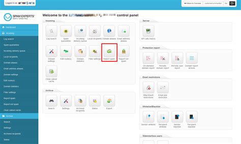 How To Report A Spam Email In SpamExperts Web Hosting Hub