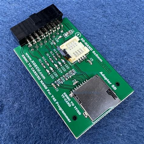 emmc sd adapter can only work on xgecu t48 progammer support reading