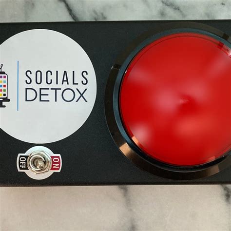 the big red button for social media