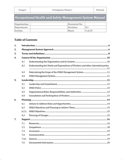 Iso 45001 Implementation Toolkit Iso Templates And Documents Download