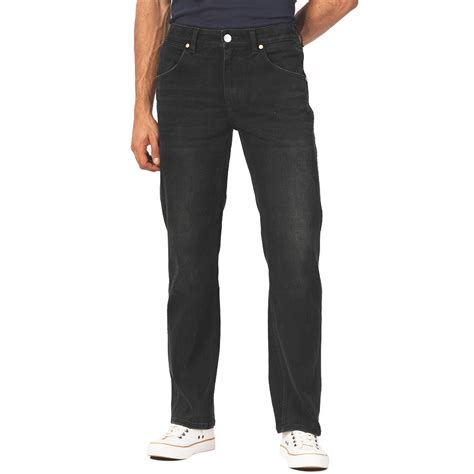 กางเกงยีนส์ผู้ชายทรงกระบอก Wrangler Thailand