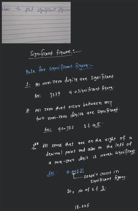 How To Find Significant Figures Filo
