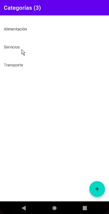 Ejemplo Android Livedata Editar Categoria Develou
