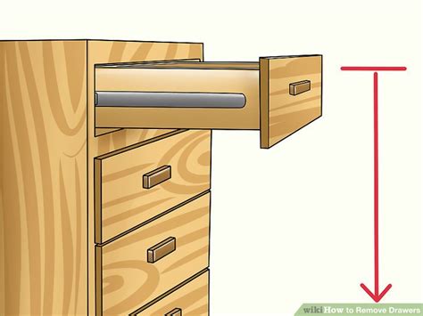 Ways To Remove Drawers WikiHow