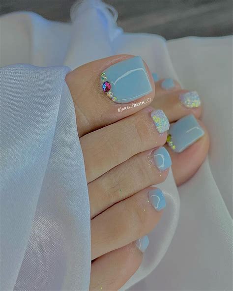 Pin By Gabby Anguiano On Piecitos Gel Nails Gel Toe Nails Toe Nails