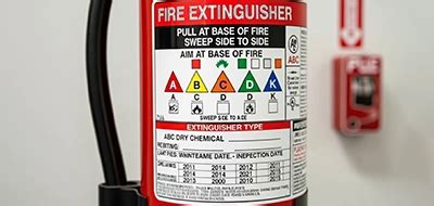 Aa Labels Fire Extinguisher Labels Printing
