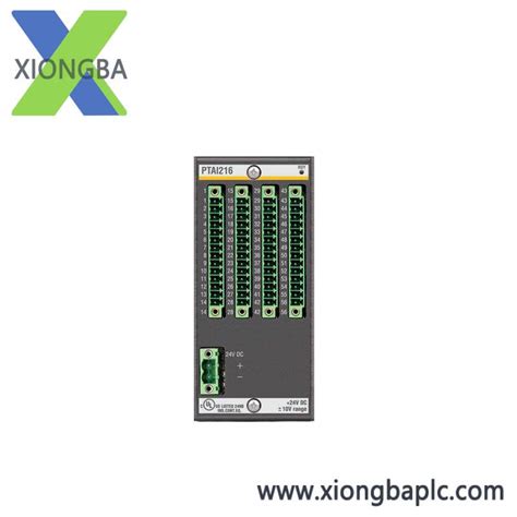 Bachmann PTAI Temperature Recording Module Model Specific Input Module Xiongbaplc Automation