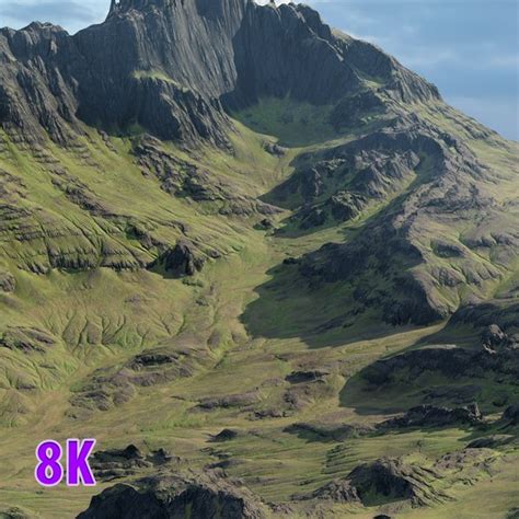 Modelo 3d Icelandic Terrain 2 Turbosquid 1984723