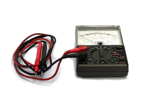 Premium Photo Analog Multimeter Isolated On White Background