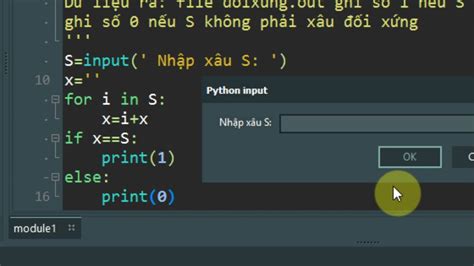 10 cách kiểm tra xâu Đối xứng trong python hướng dẫn chi tiết