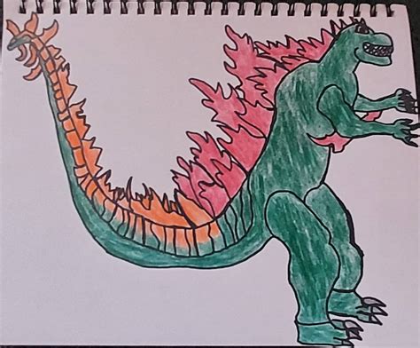 Evolved Godzilla By Drawerofthings23 On Deviantart