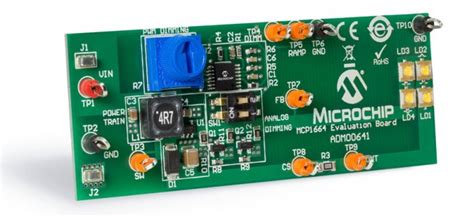 MCP1664 LED DRIVER EVALUATION BOARD