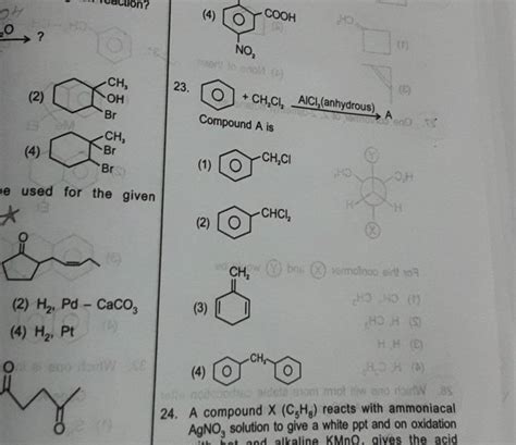 4 2 23 O Ch2 Cl2 Alcl2 Anhydrous A 4 1 Used For The Giv