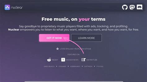 Nuclear Open Source Alternative To Youtube Soundcloud And Spotify