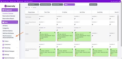 How To Bulk Edit Inventory Reservety