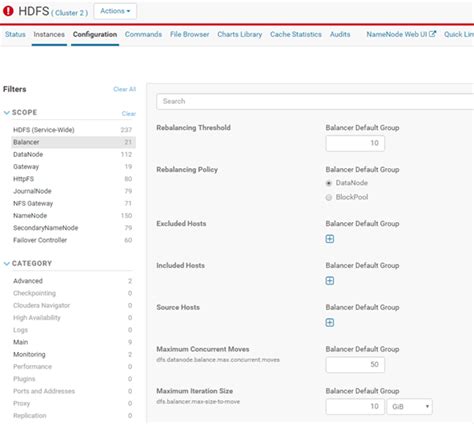 Rebalance The Cluster Hadoop And Cloud