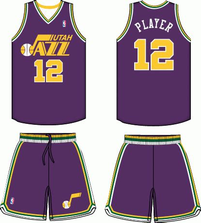 Utah Jazz Uniforms
