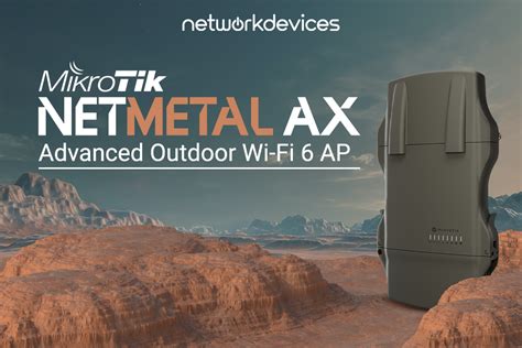 Mikrotik Netmetal Ax Advanced Outdoor Wi Fi 6 Ap By Network Devices Medium