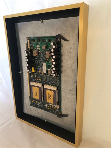Artwork From Vintage Computer Parts Etsy