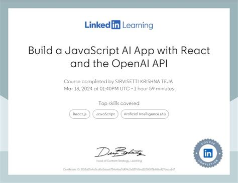 sirvisetti krishna teja on linkedin artificialintelligence reactjs openai aidevelopment